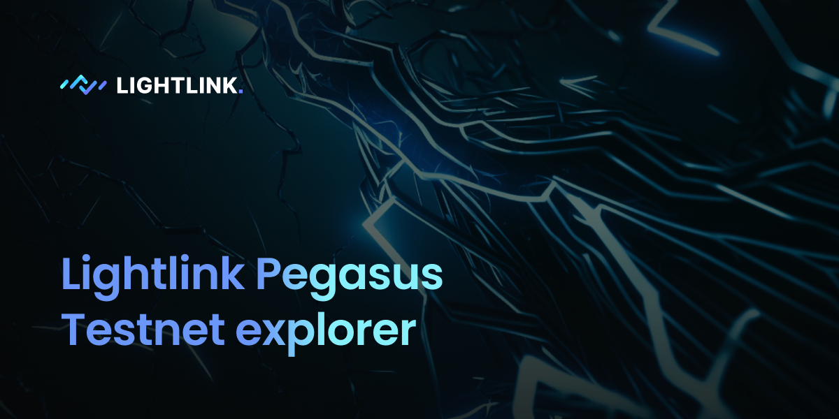 LightLink Pegasus Testnet blockchain explorer - View LightLink Pegasus ...